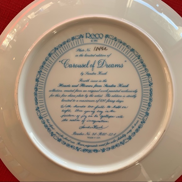 The Bradford Exchange | Accents | Vintage Reco 992 Bradex Carousel Of ...